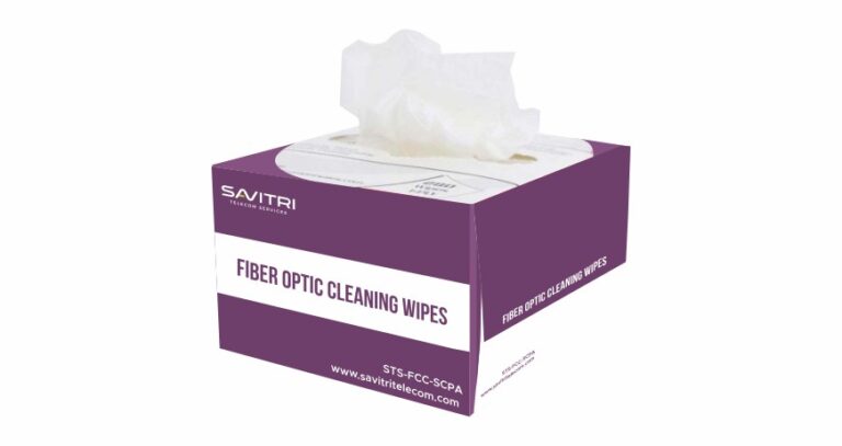Fiber Optic Cleaning Wipes - Savitri Telecom Services